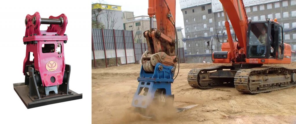 Bullstern vibro ripper compactor l Breaker, Attachment parts, Crane ...